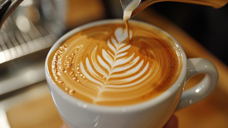 Pouring Coffee into a Cup stock image. Image of roasted - 311451217