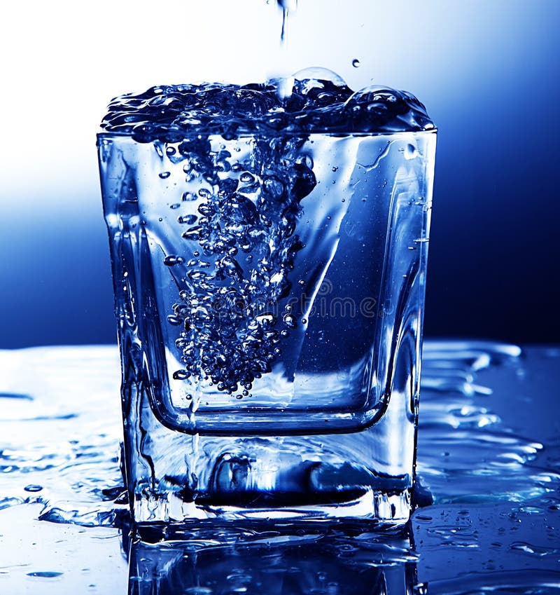 Water splash from bottle stock image. Image of aqua, transparent - 21576605