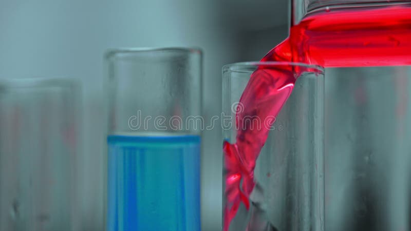 Pouring Liquid into Test Tubes. Stock Video - Video of drug, laboratory ...