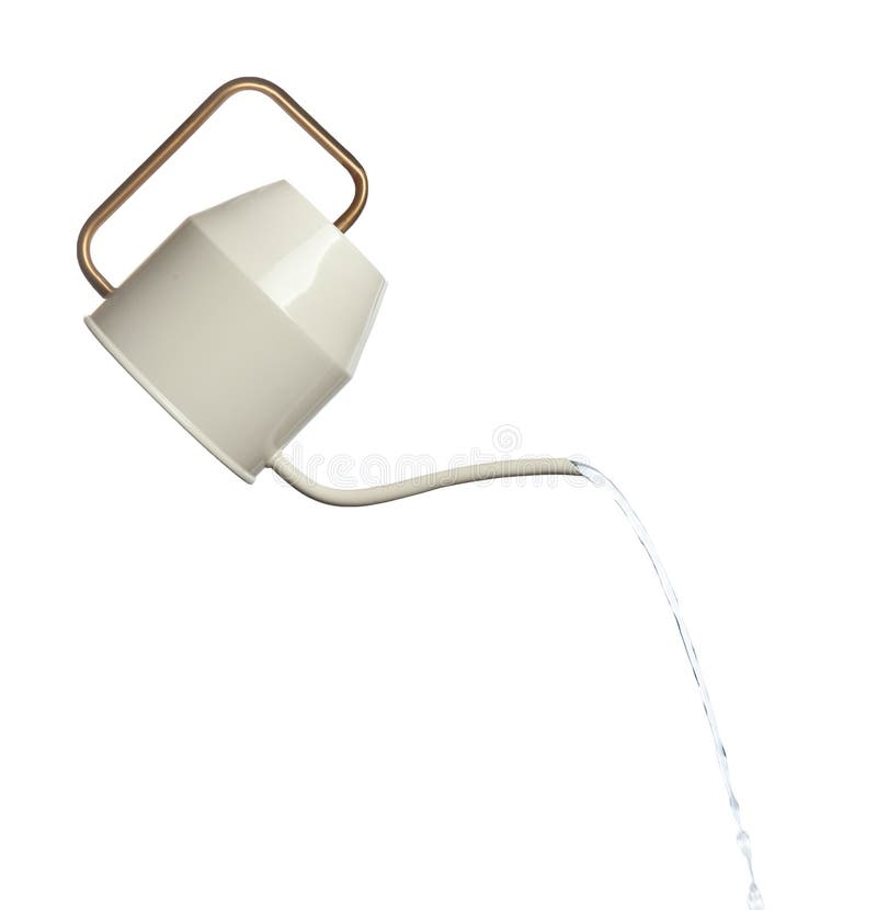Pouring Liquid Watering Can White Background Stock Photos - Free ...
