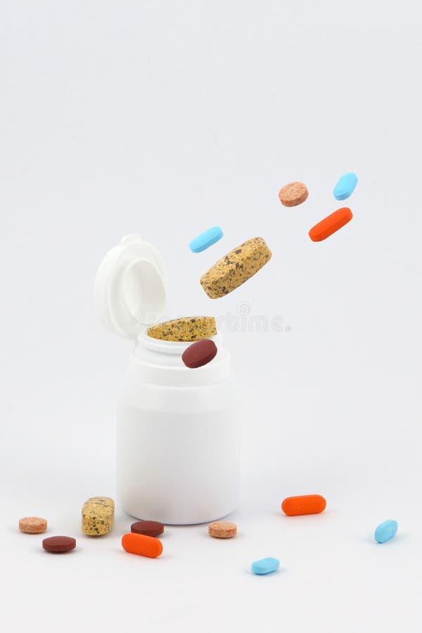 Pouring Medicine stock image. Image of disease, closeup - 61803299