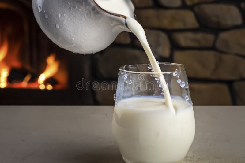 Pouring Milk stock photo. Image of eating, flow, dripped - 289870368