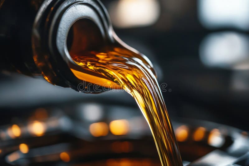 Pouring Motor Oil Essential Steps for Maintaining Your Vehicle S Engine ...