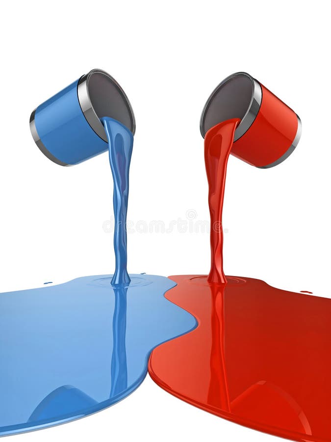 Pouring paint stock illustration. Illustration of descriptive - 14630031