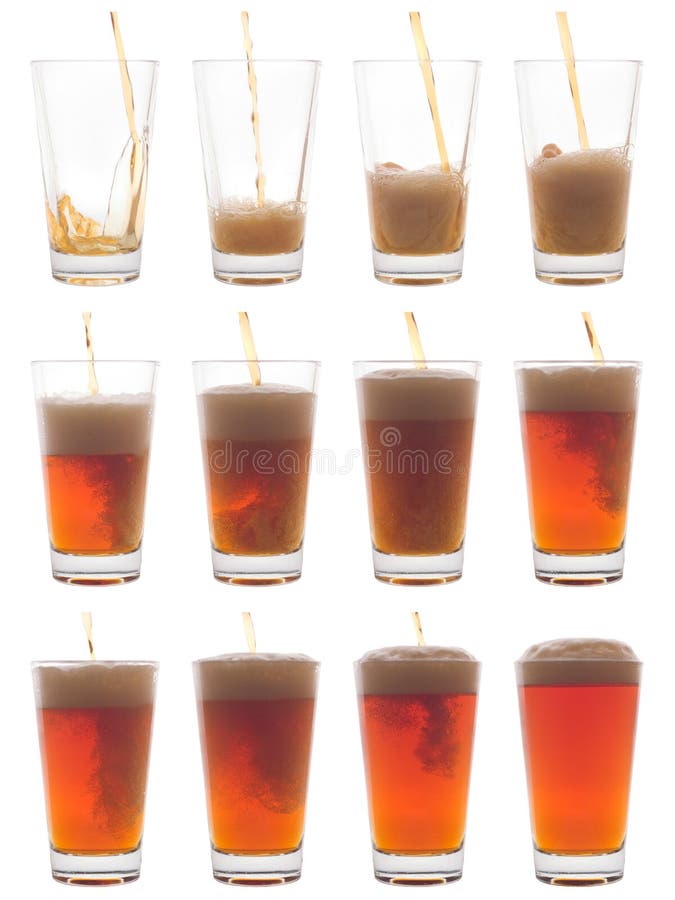 Pouring a pint stock image. Image of composite, drink - 19086571