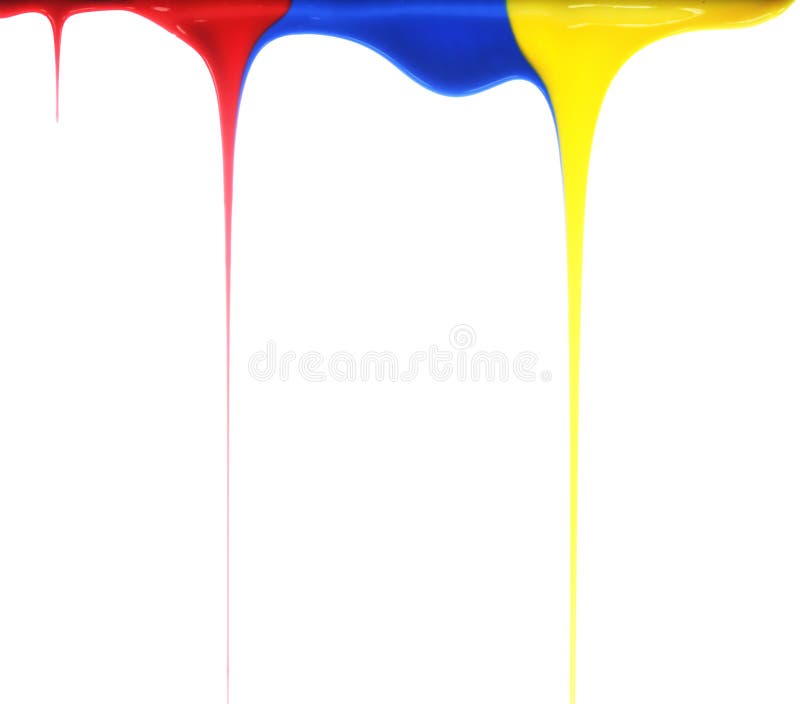 Pouring primary colors stock photo. Image of flow, abstract - 4133510