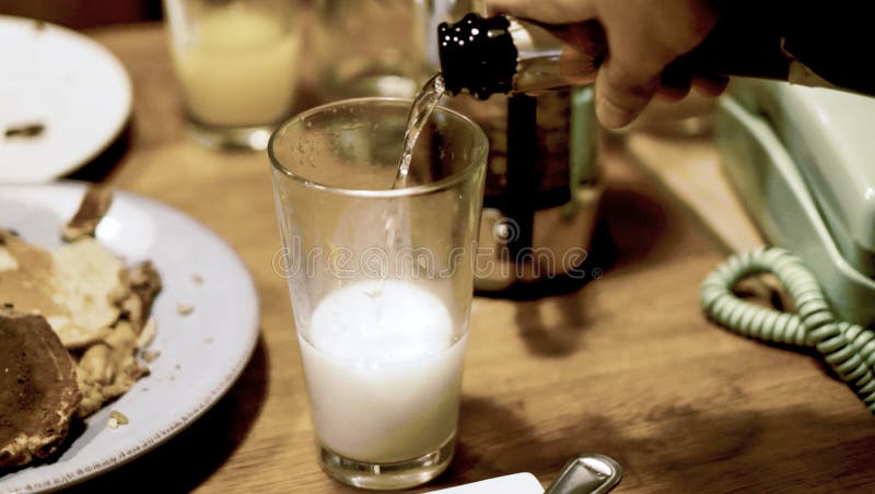 Pouring Prosecco into a Glass Stock Image - Image of party, brunch ...