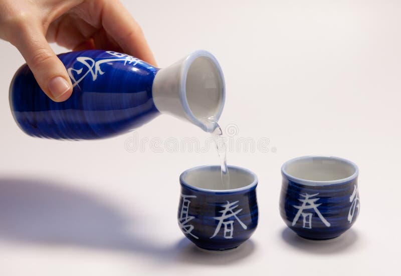 Sake stock photo. Image of beverage, rice, japan, alcohol - 1292230