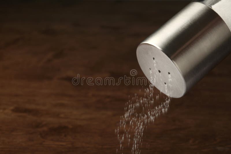 Salt Shaker stock photo. Image of cook, glass, salt, ingredient - 142222