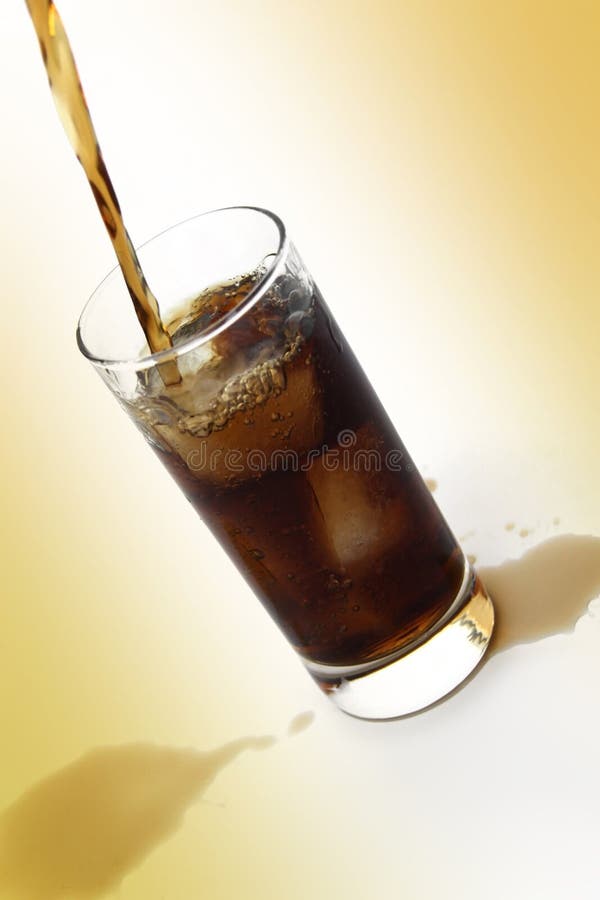 Pouring Soda stock image. Image of cola, pepsi, coca - 15875021