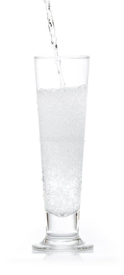 Cold Soda Water Transparent Can Stock Photo - Image of juice, closeup ...