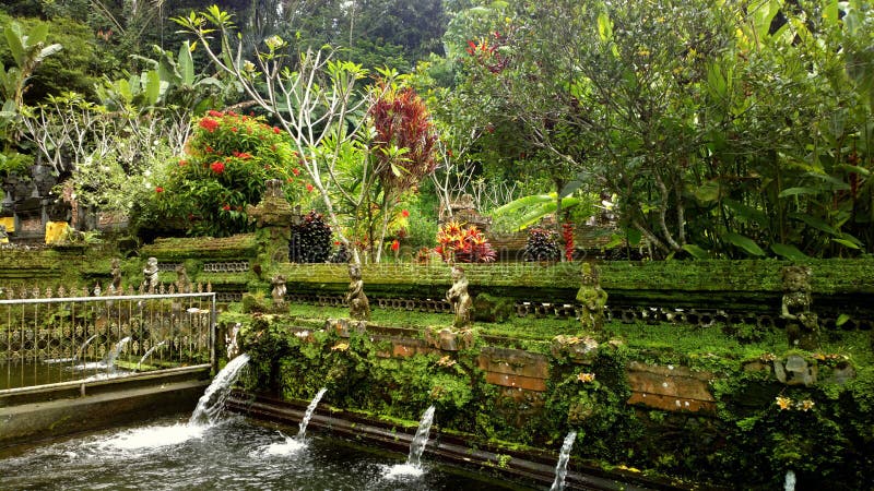 Pouring springs Bali stock photo. Image of hotspring - 39528438