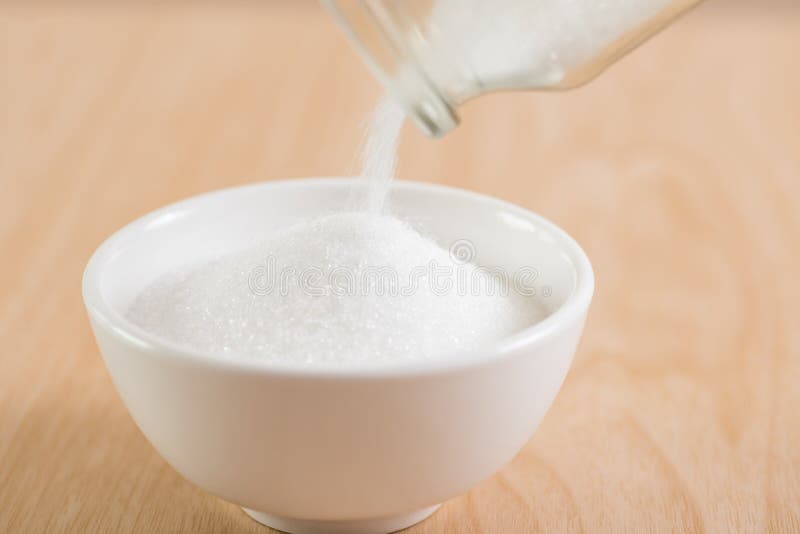 Pouring sugar into bowl stock photo. Image of domestic - 38896702