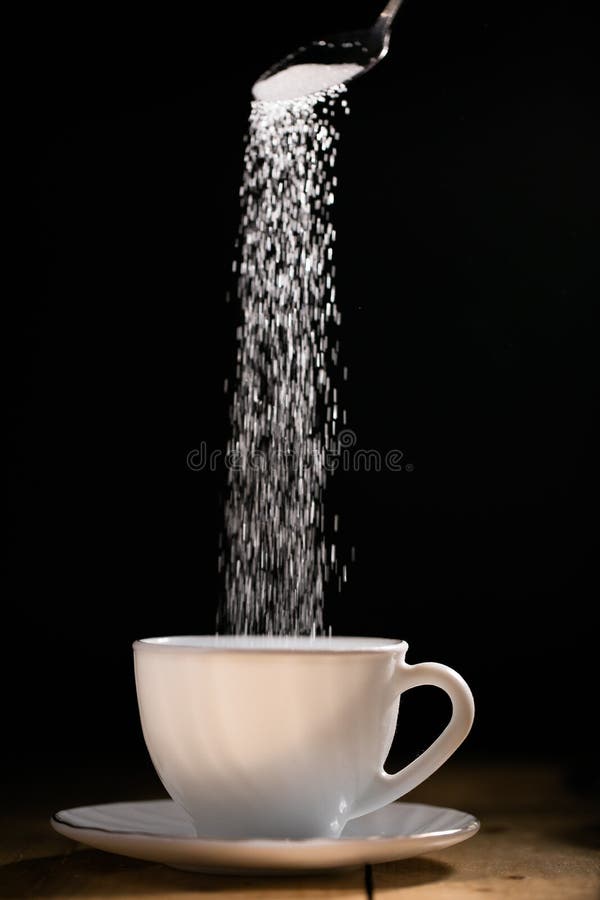 Pouring sugar stock photo. Image of health, excess, energy - 179695456