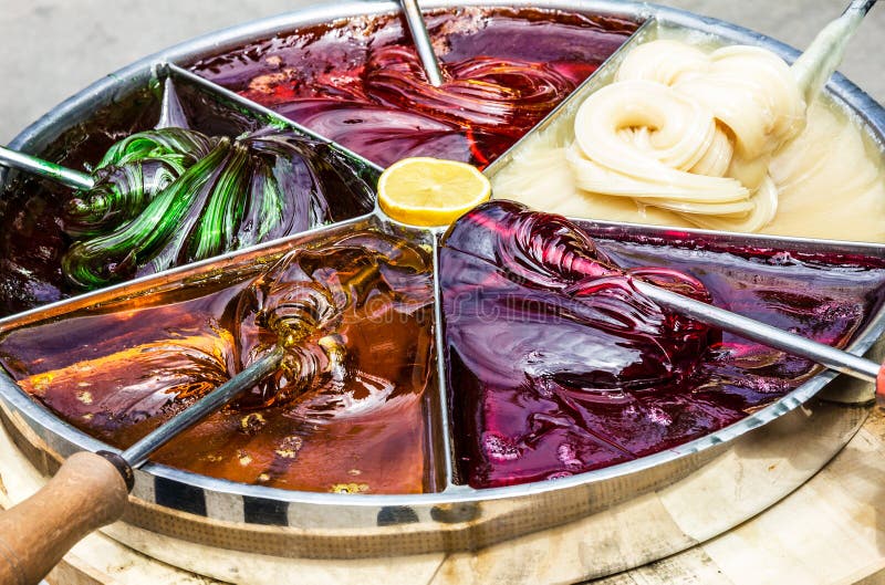 Pouring Sweet Caramel Sauce, Turkey Stock Image - Image of caramel ...