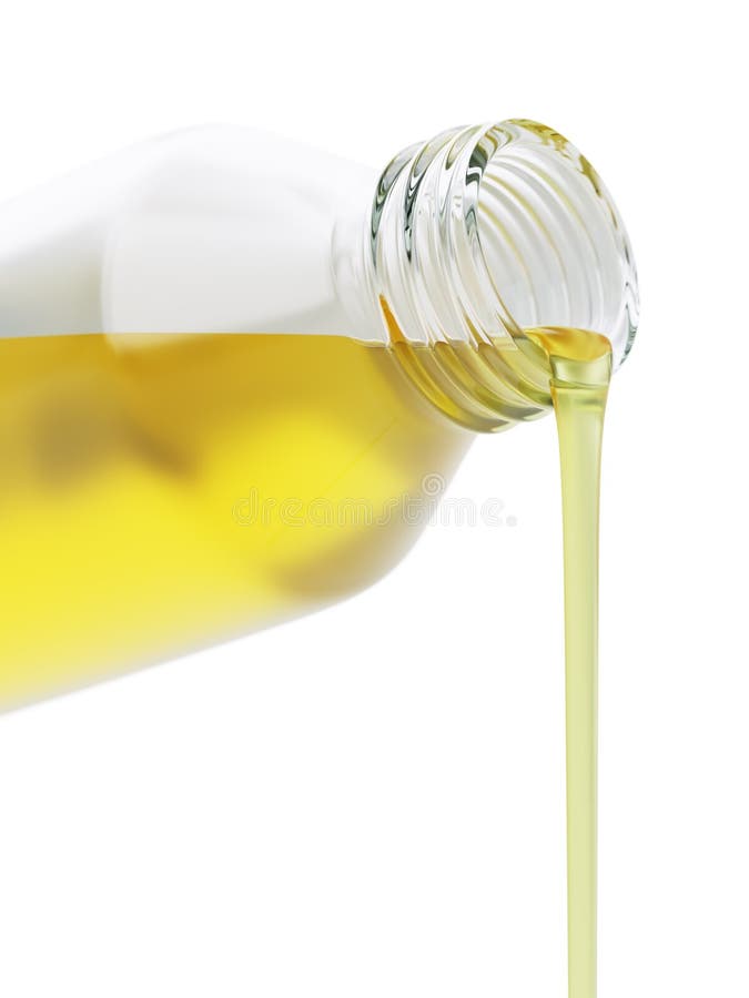 Pouring Vegetable Oil or Syrup Stock Image - Image of yellow, healthy ...