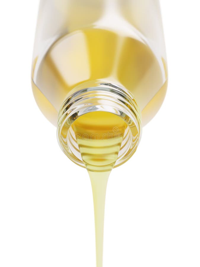 Pouring Vegetable Oil or Syrup Stock Image - Image of pouring, glass ...