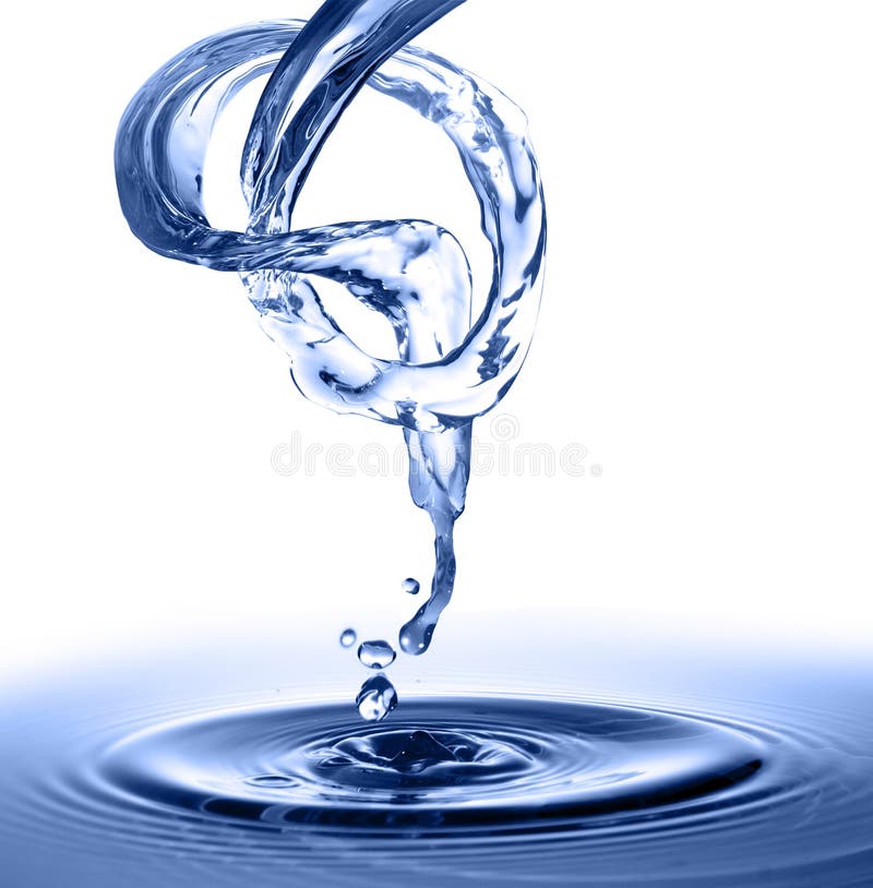 Fresh water pouring stock image. Image of color, fizzy - 5211035