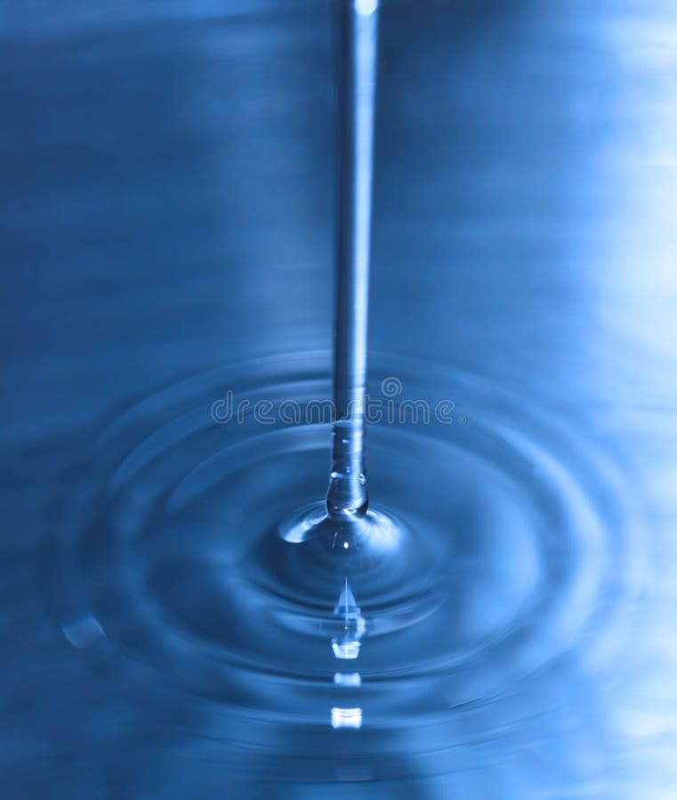 Pouring Water stock photo. Image of ripple, shockwave - 7625152