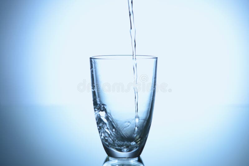 Pouring of Water on Plate with Gold Nuggets Stock Image - Image of ...