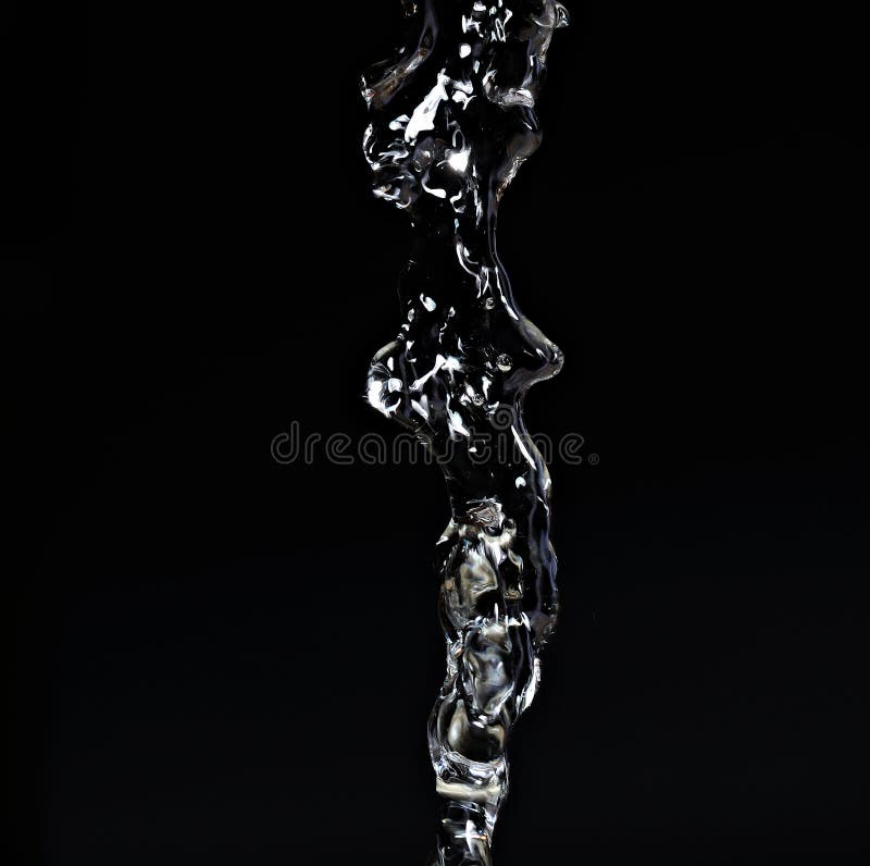 Pouring water splash stock image. Image of drip, shape - 66586349
