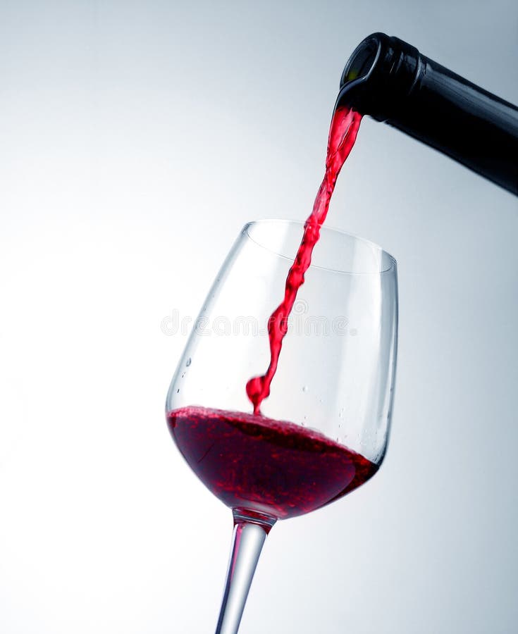 Pouring wine stock photo. Image of liquid, macro, celebration - 17869866