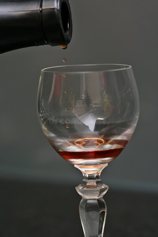 Pouring Wine stock image. Image of glass, crystal, drops - 2406835