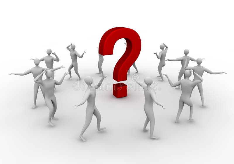 Pourquoi ? illustration stock. Illustration du attention - 12811933