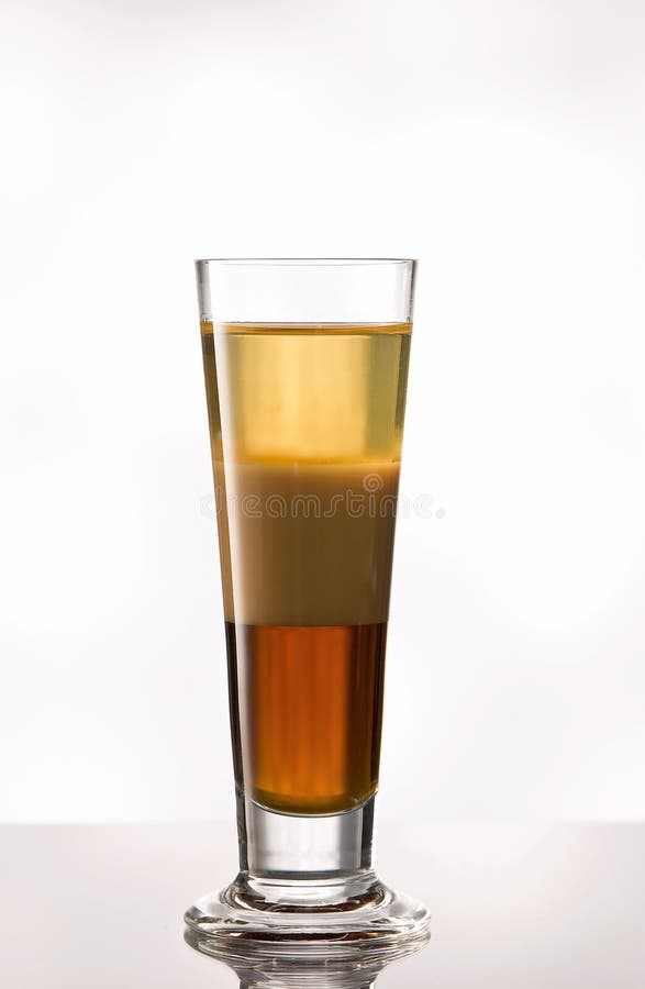 Pousse Cafe B stock image. Image of croat, cellophane - 14741809