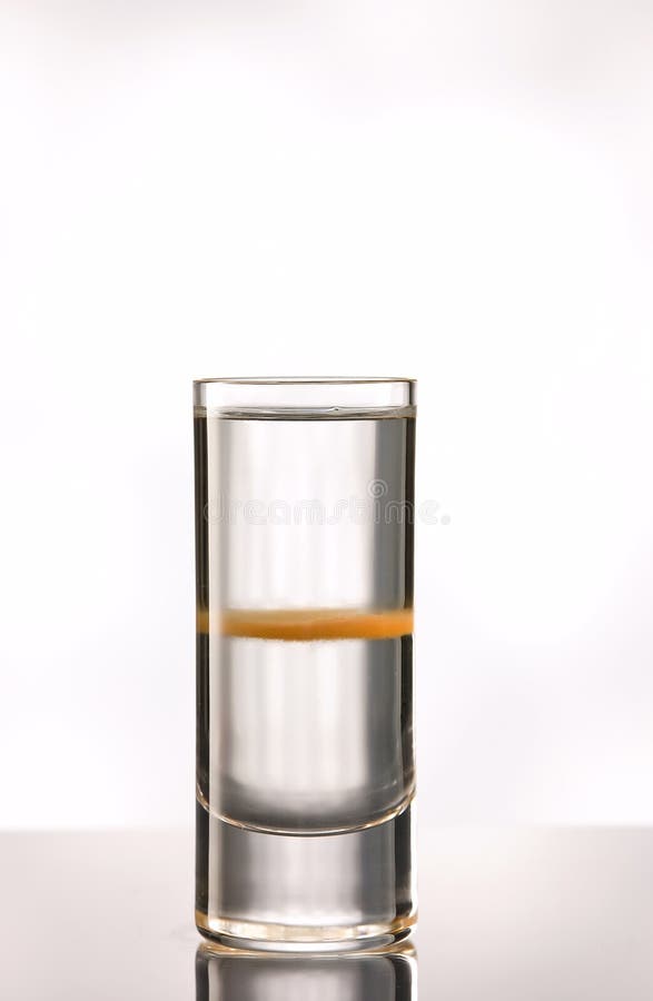 Pousse Cafe Flatliner stock photo. Image of elixir, pousse - 14741810