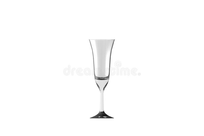 3D Illustration of Pousse Cafe Multi Layered Cocktails Glass Isolated ...