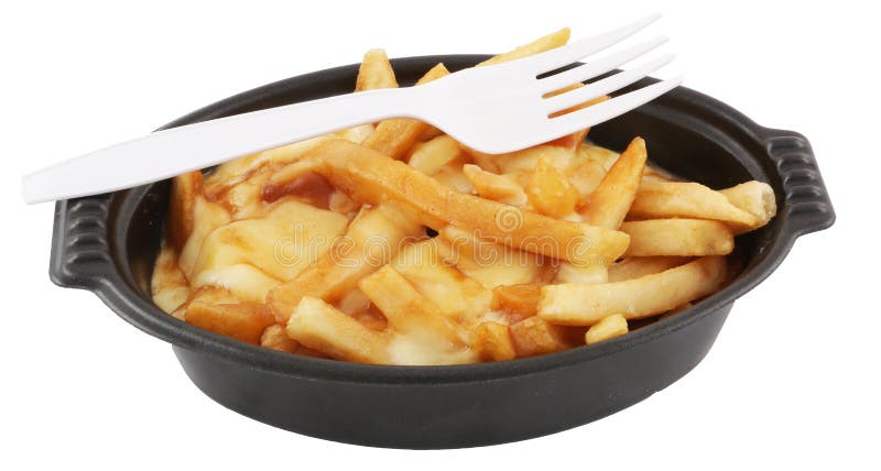 Poutine stock photo. Image of cheese, spicy, gravy, cuisine - 36541346
