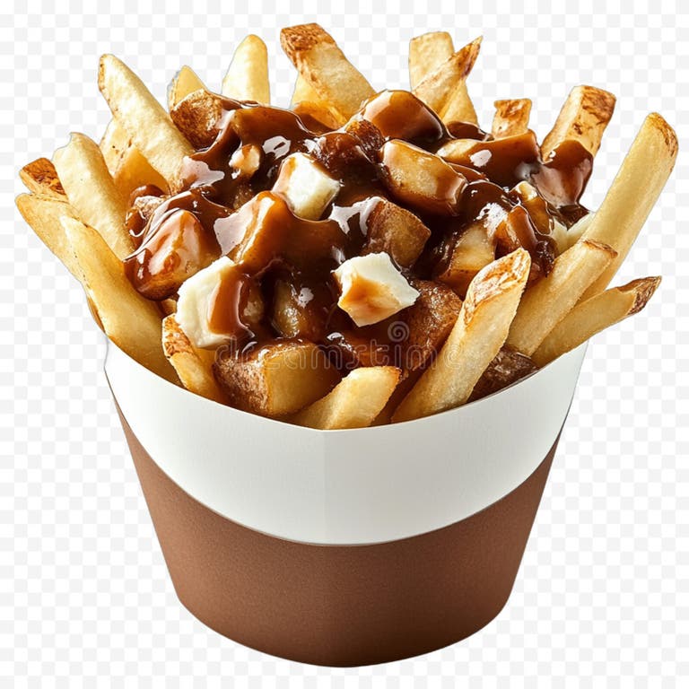 Poutine stock photo. Illustration of handdrawn, cuisine - 341531286