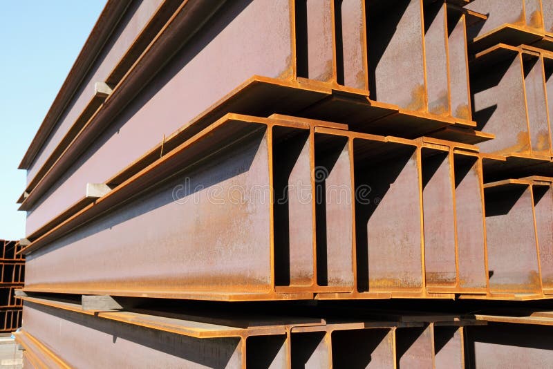 Poutre de fer image stock. Image du lourd, configuration - 16584041