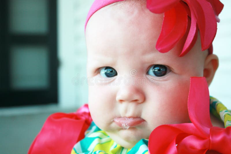 Pouty Lip stock image. Image of pouty, eyes, girl, baby - 15254557