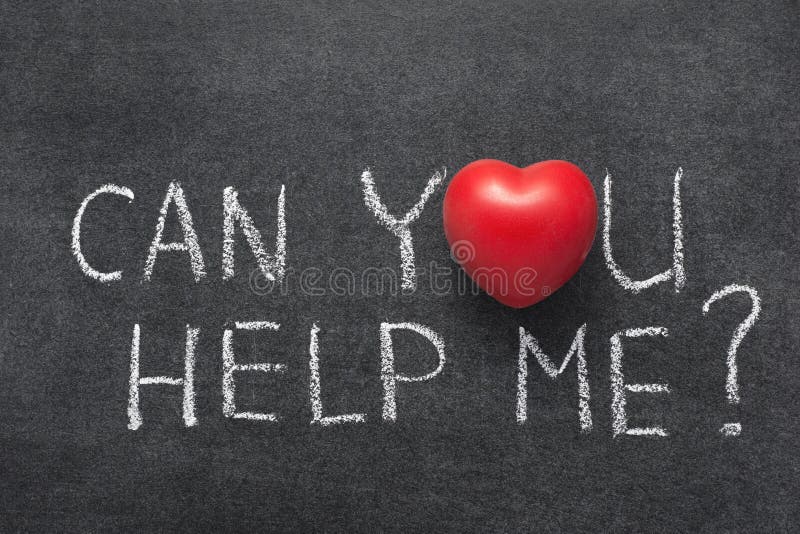 Vous pouvez aider image stock. Image du manuscrit, signe - 36517579