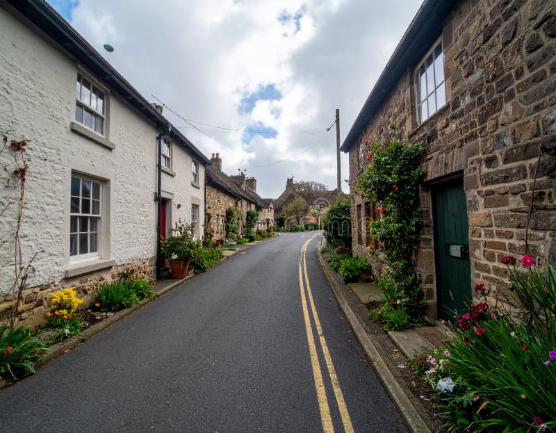 POV Perspective, Walking in a Traditional British Village AI Generated ...