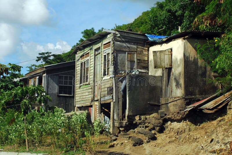 Poverty Caribbean stock image. Image of tree, green, povery - 13483777