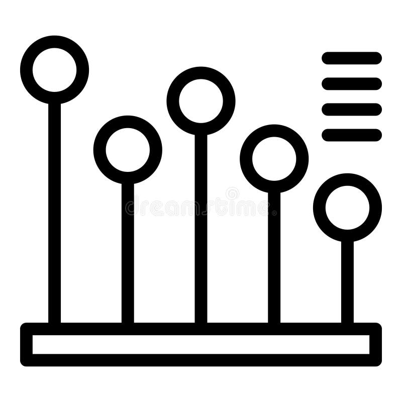 Poverty Chart Icon Outline Vector. Poor People Stock Vector ...