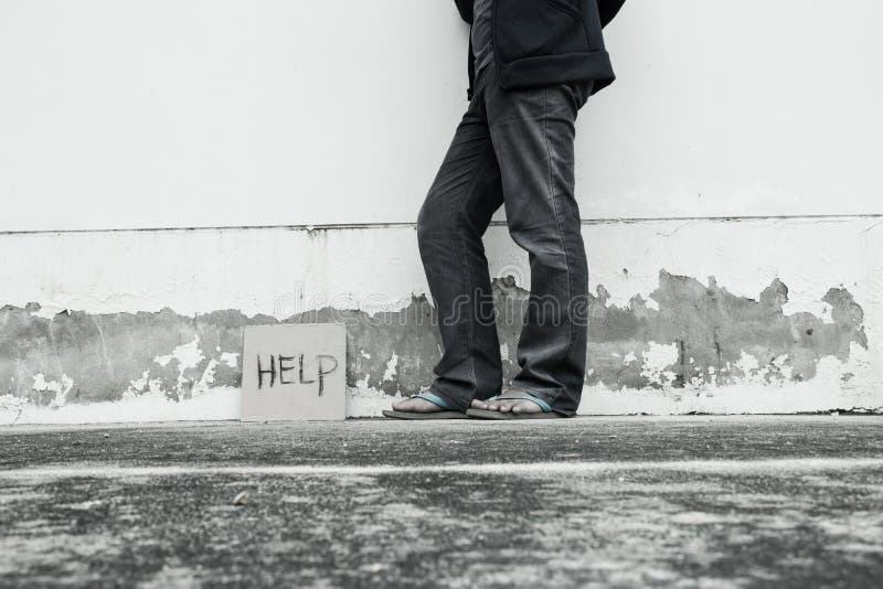 Poverty Issue stock photo. Image of depression, poor - 83683072