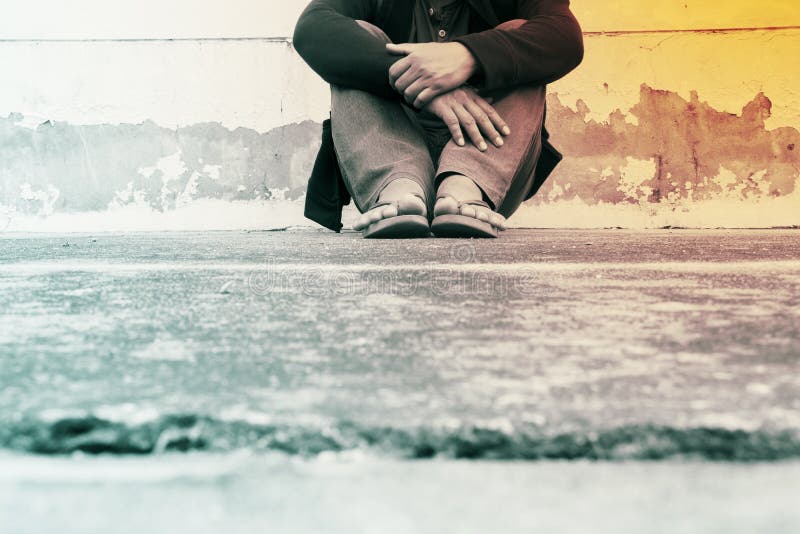 Poverty Issue stock image. Image of homelessness, poor - 83683035