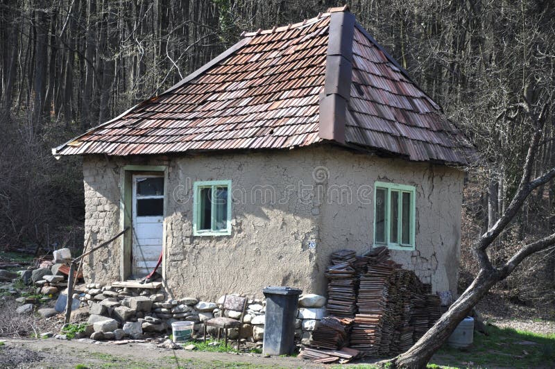 Poverty stock photo. Image of small, village, life, shack - 53476396