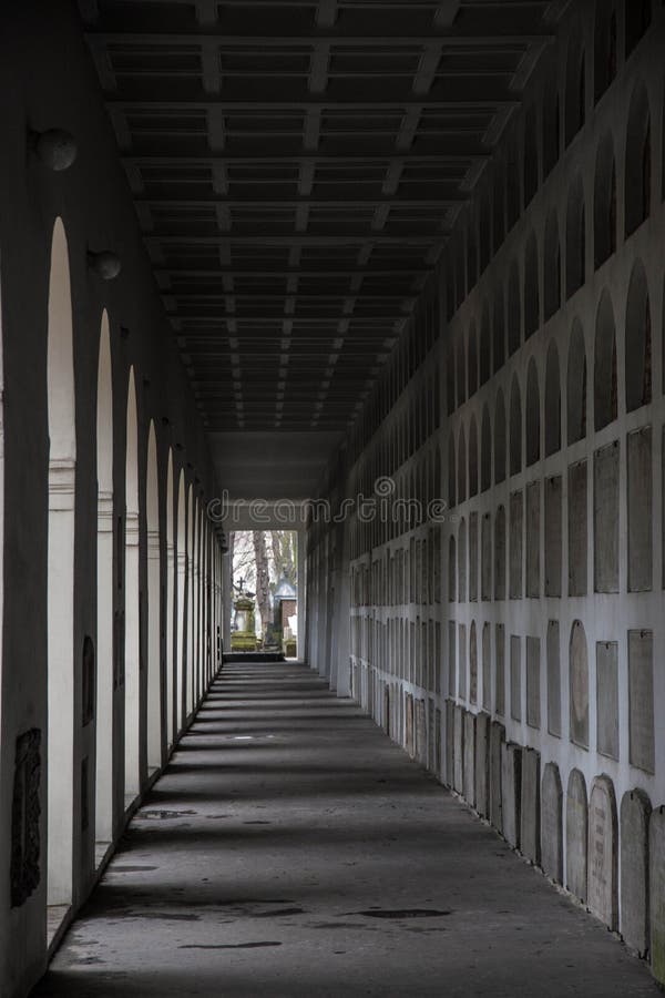 Powazki Cemetery in Warsaw stock image. Image of grave - 30460959