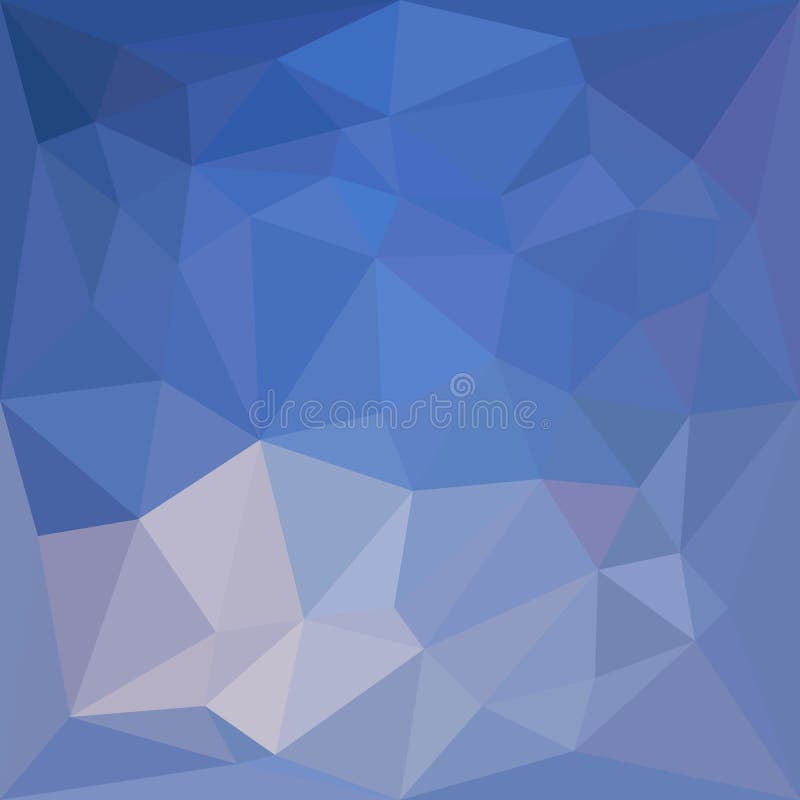 Powder Blue Abstract Low Polygon Background Stock Vector - Illustration ...