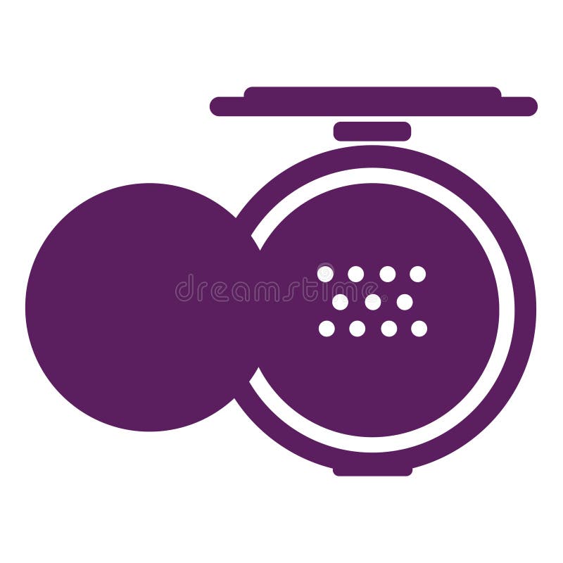 Powder Box. Vector Illustration Decorative Background Design Stock ...