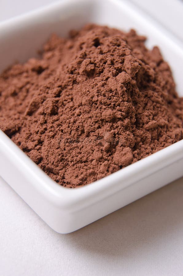Sifting cocoa powder stock photo. Image of preparation - 44172176