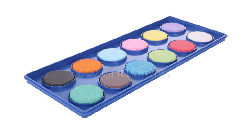 Powder Color Palette Plastic Tray Stock Photos - Free & Royalty-Free ...