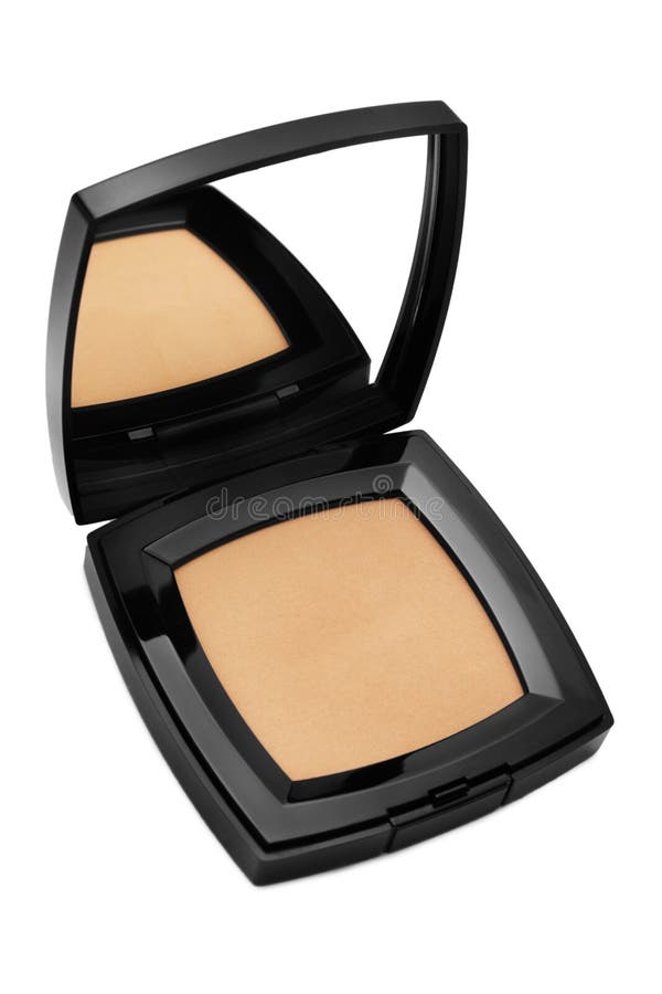 Powder compact stock photo. Image of sponge, cosmetic - 19851404