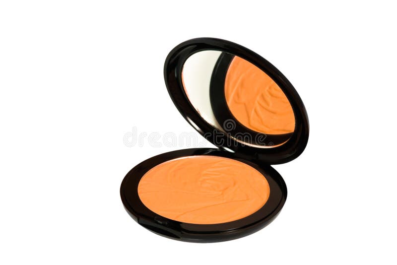 Powder Compact stock image. Image of black, pink, fashion - 26212875