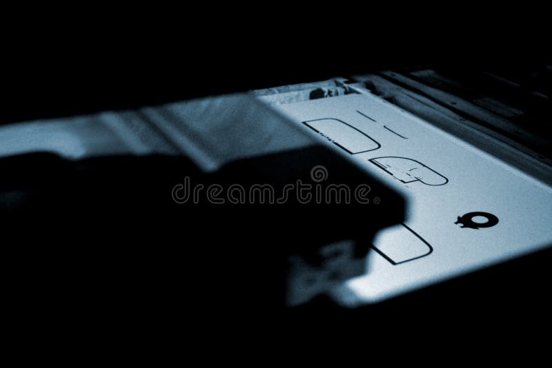 Powder 3D Printer Printing Models from White Powder Polyamide Close-up ...